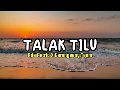 VIDEO LIRIK TALAK TILU ADE ASTRID 1