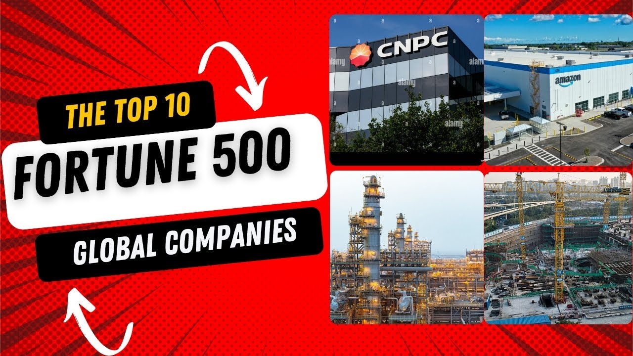 The Top 10 Fortune 500 Global companies | Top 10 companies in the world ...