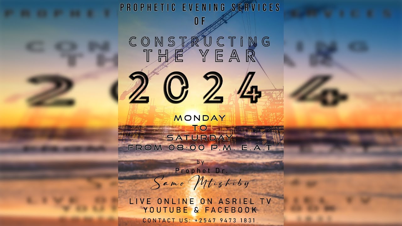 PROPHETIC EVENING SERVICE ][ PROPHET DR. SAMO MTISHIBY ][25/12/2023 ...