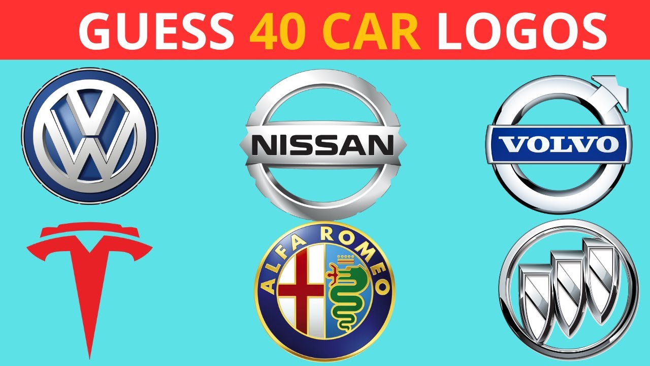 🚗 Can You Guess These 40 Car Logos? | Ultimate Car Logo Challenge ...