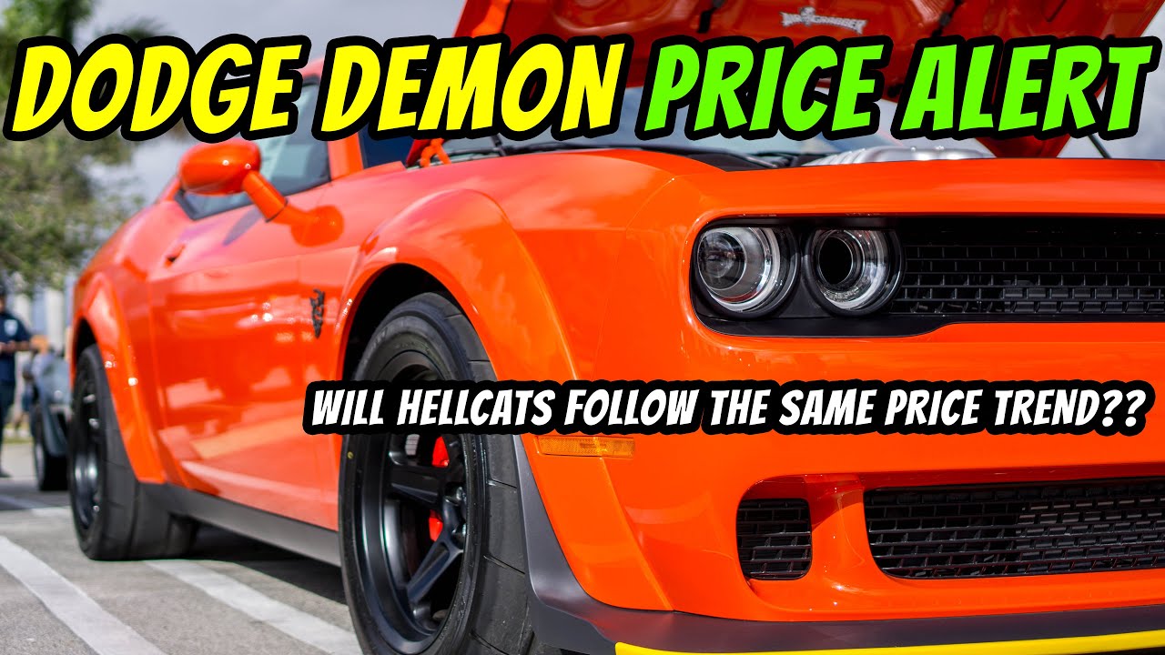 Dodge Demon Price Alert! How Much Are Dodge Demons Worth Today And What ...