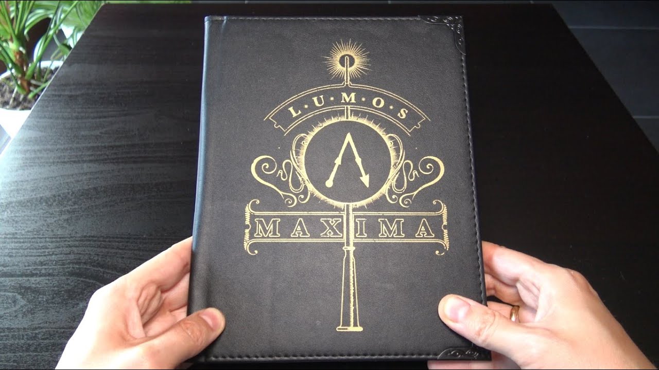 LUMOS MÁXIMA!!! Libro Lámpara - YouTube