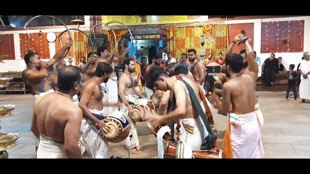 panchavadyam|trichambaram|temple|utsavam|12.03.2024 - YouTube