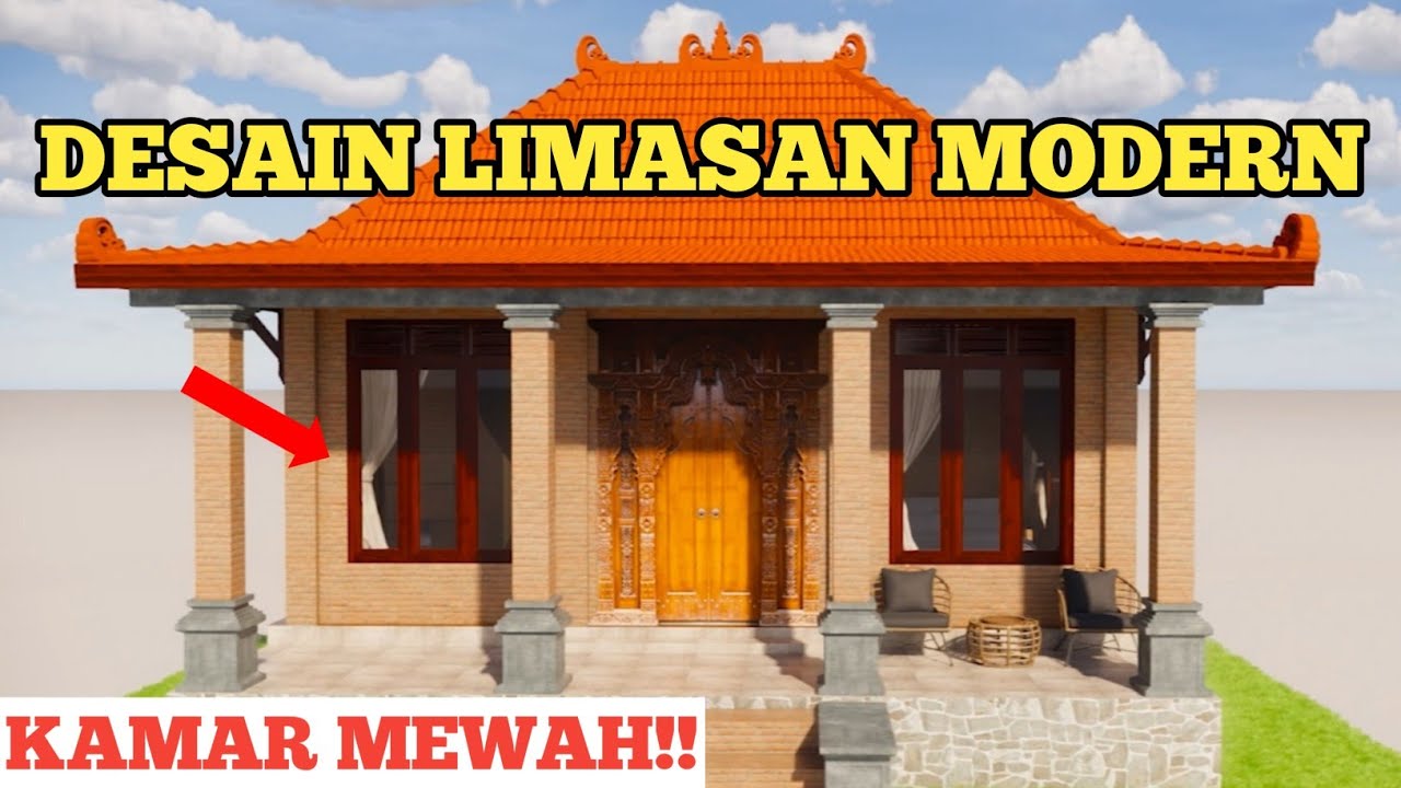 Desain Rumah Limasan Modern II Teras Rumah Limasan II Kamar Mewah ...