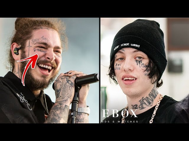 White Rapper Face Tattoos