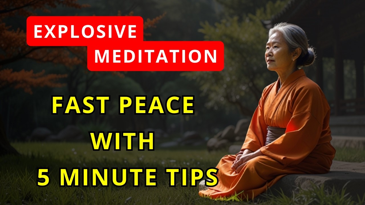 How to Meditate in 5 Minutes #6: Simple Techniques for Quick Relaxation ...