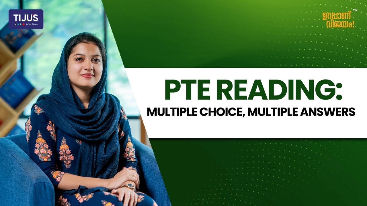 PTE Reading Multiple choice Multiple Answers - YouTube