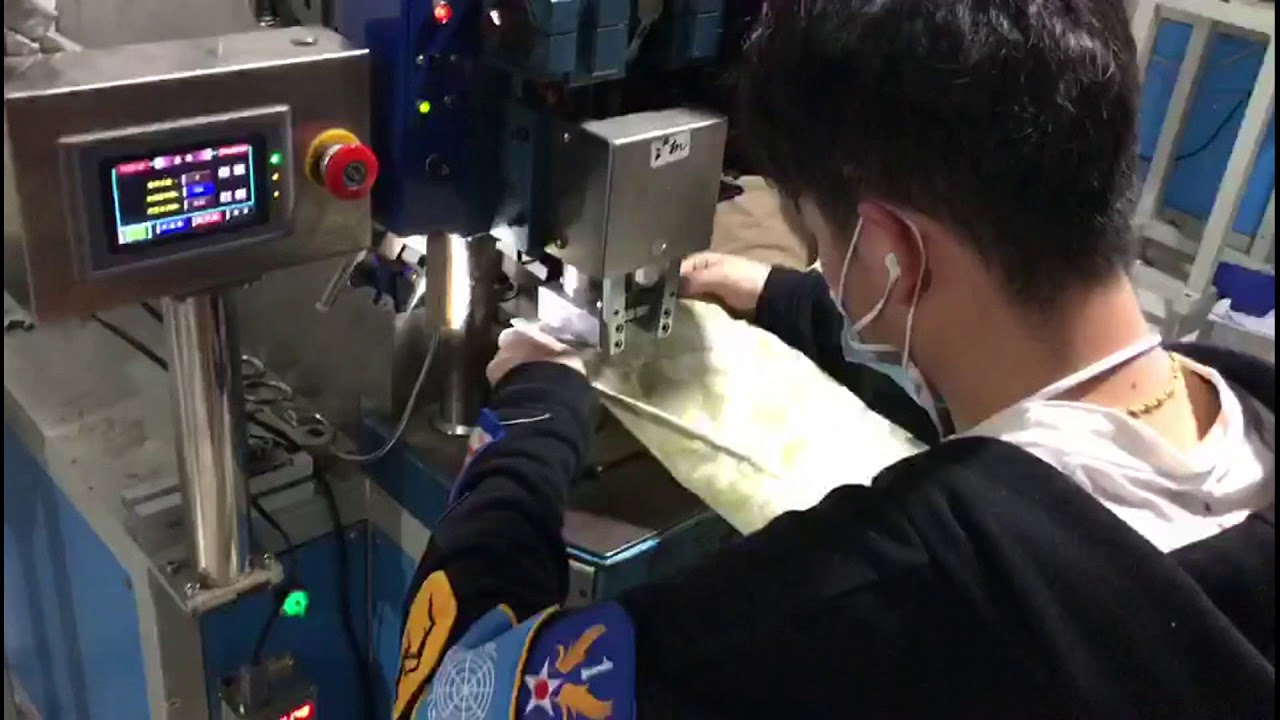 Fully Automatic Curtain Eyelet Setting Machine - YouTube