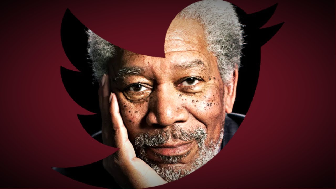 Morgan Freeman reading tweets - YouTube