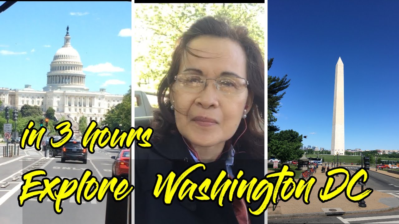 Washington DC Travel Tips | Ride the Red Big Bus for quick tour - YouTube