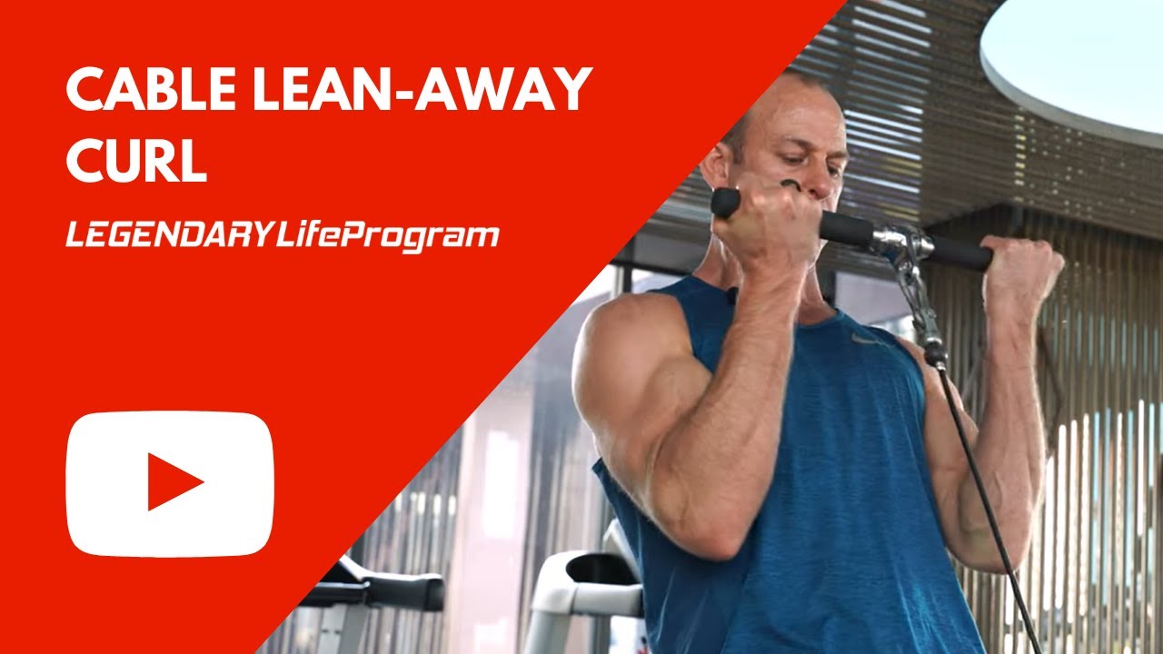 Cable Lean-Away Curl - YouTube