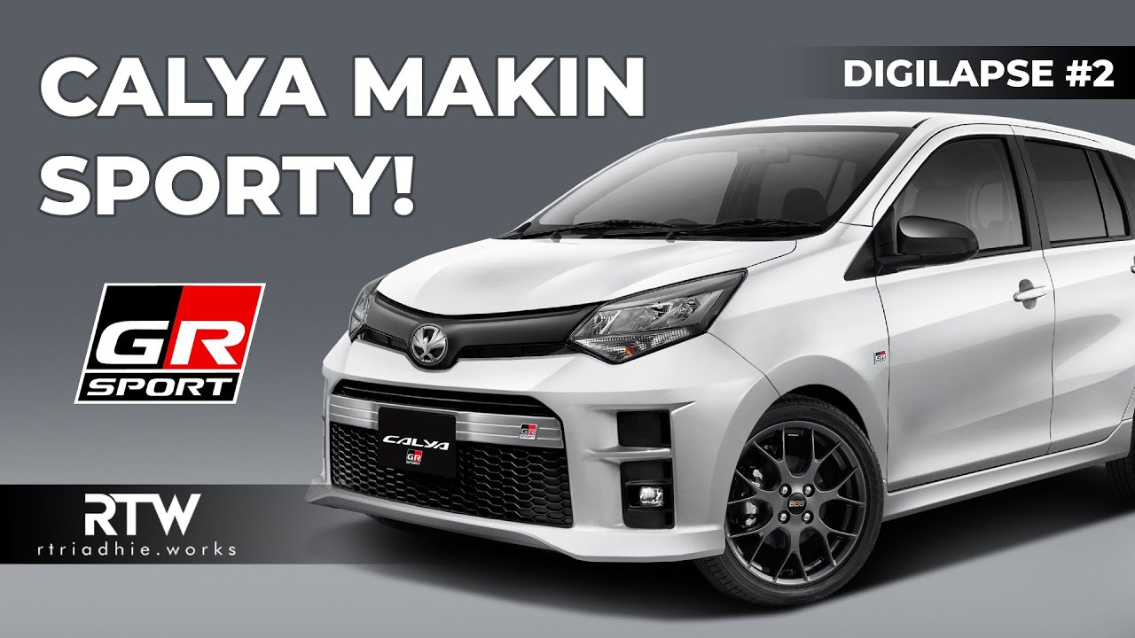 Toyota Calya GR Sport Render Timelapse - Hot LCGC! | Digilapse #2 - YouTube