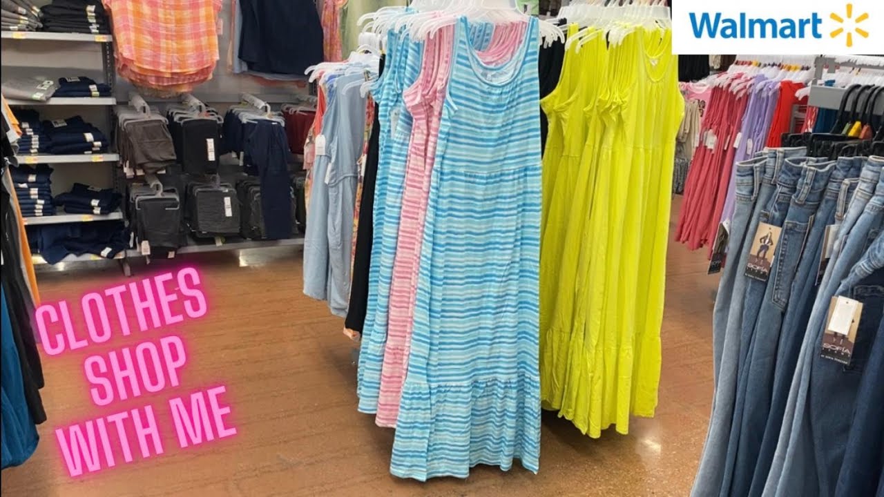 WALMART WOMEN’S CLOTHES SHOP WITH ME 👗 WALMART SUMMER CLOTHING 👚 ...