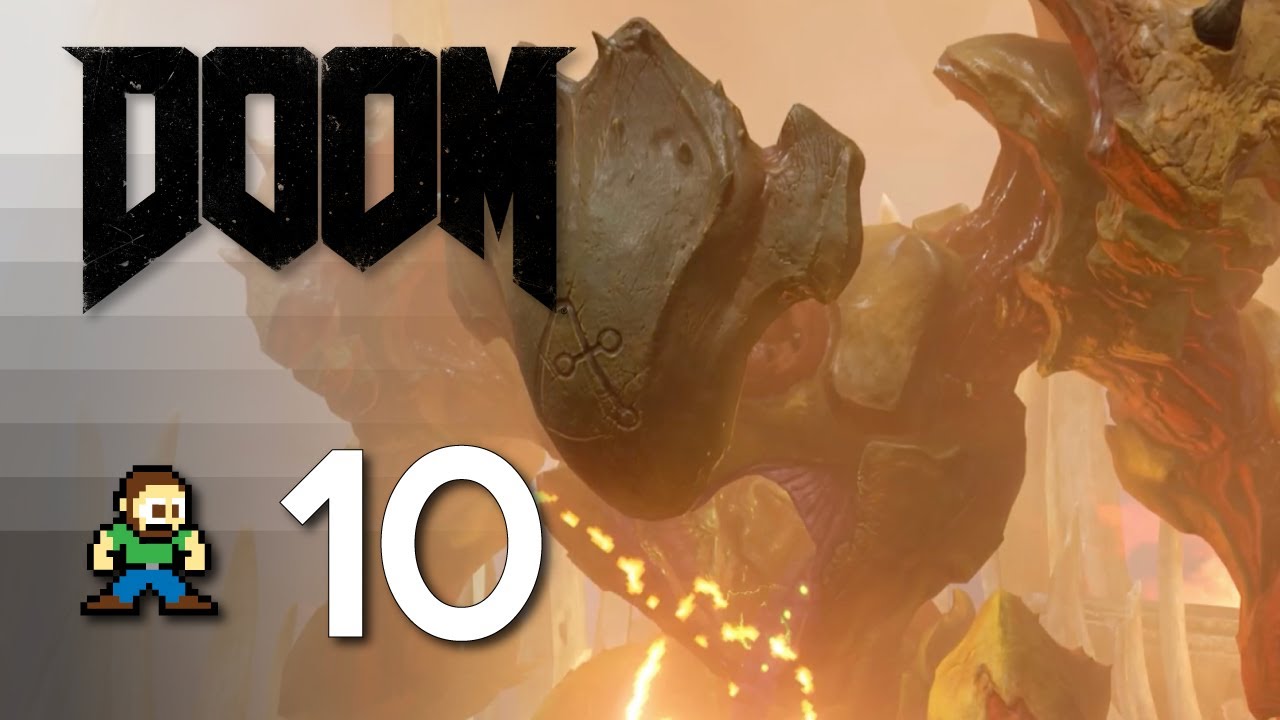 Doom (2016)- PS5 Gameplay Part 10 - The Necropolis (FULL GAME - No ...