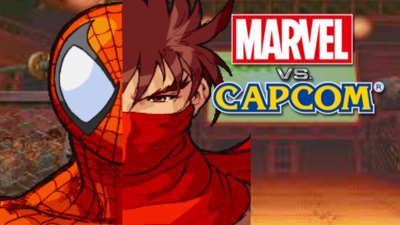 Marvel vs Capcom - Spider Man & Strider Hiryu - YouTube