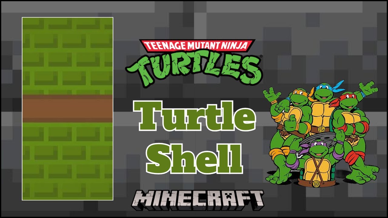 Minecraft TMNT Turtle Shell Banner Design - It's Banner Time! - YouTube