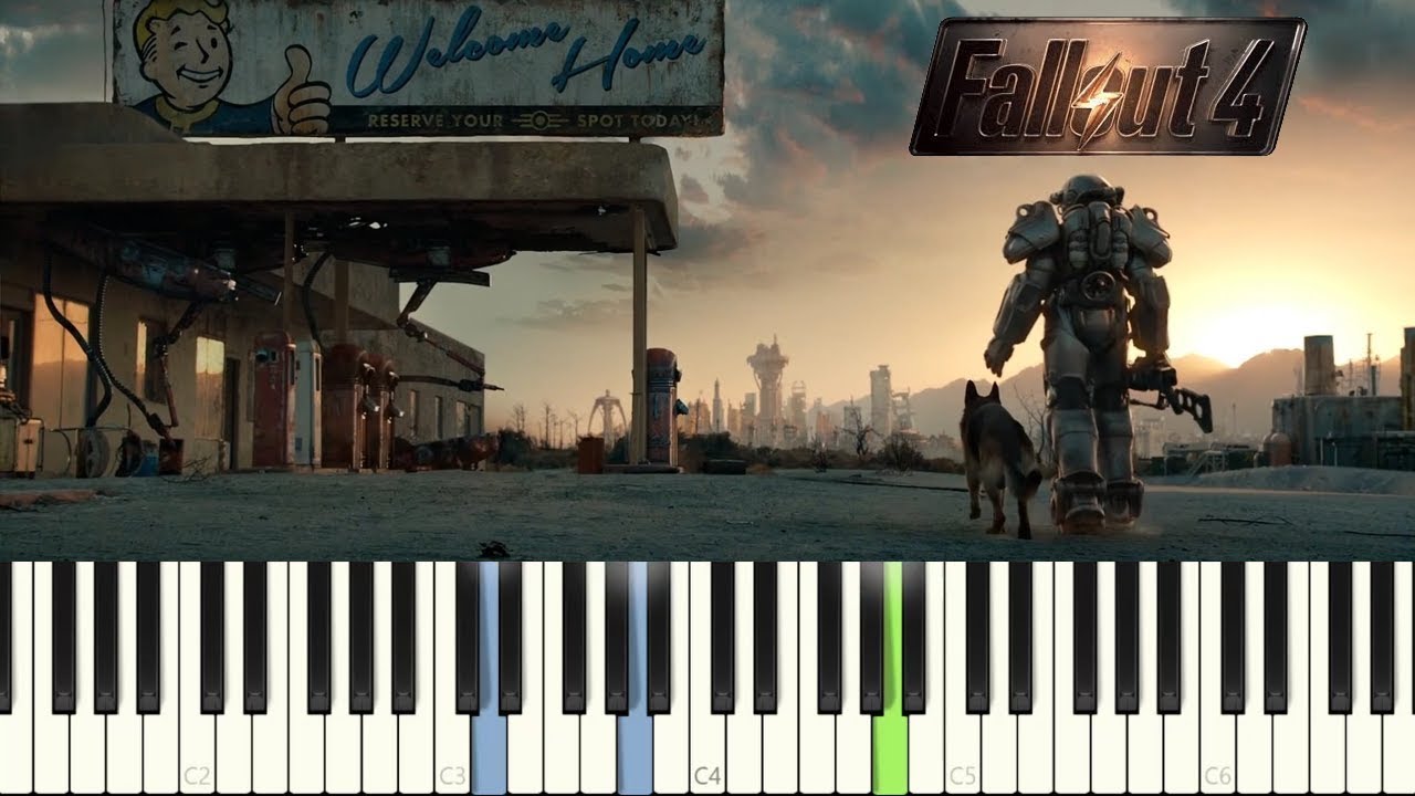 Fallout 4 Main Theme || SHEET & MIDI - YouTube