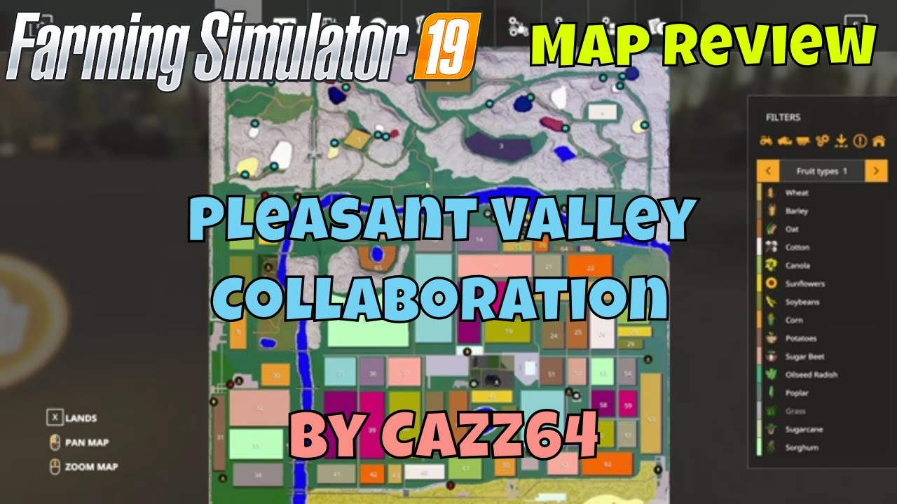 Farming Simulator 19 Map Review Pleasant Valley Collaboration 4x Multi ...