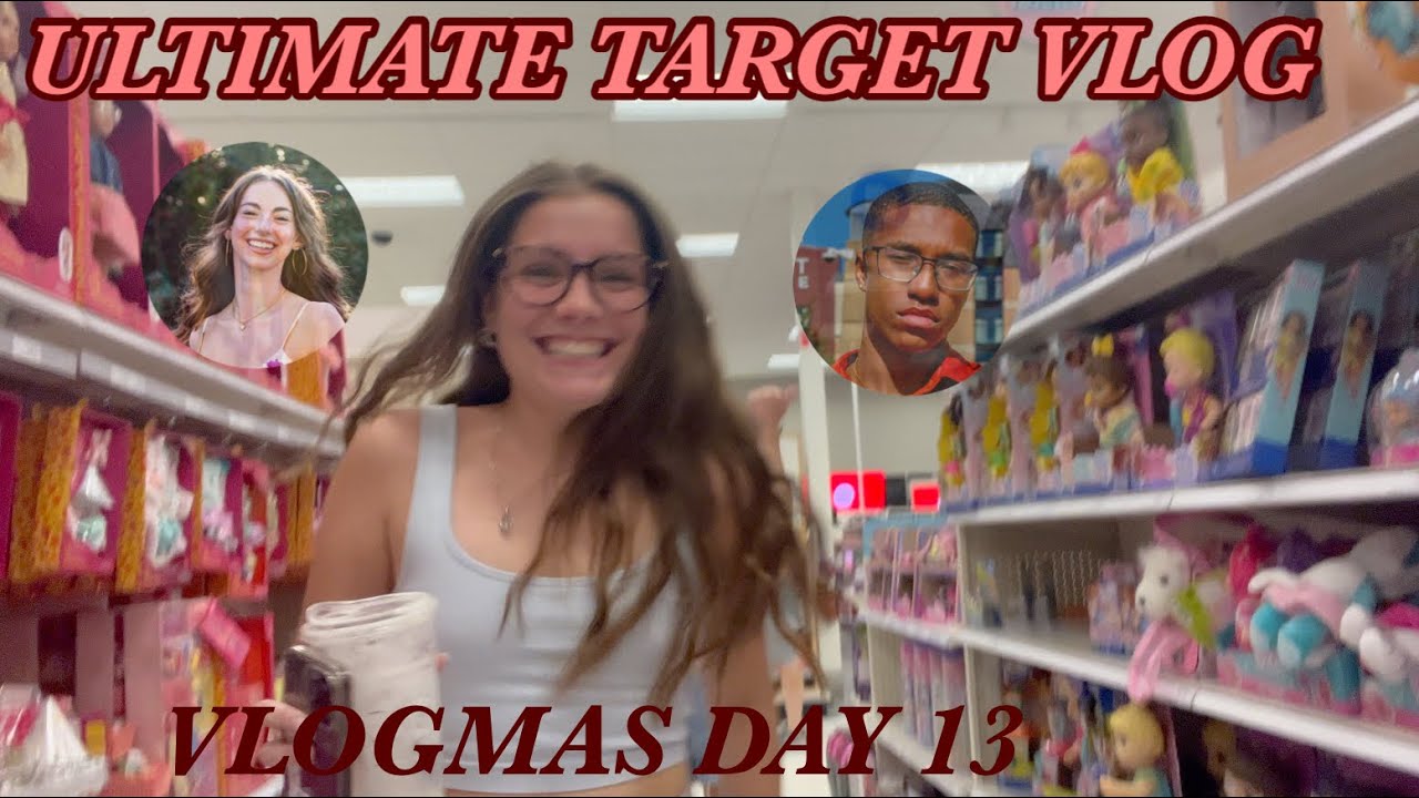 VLOGMAS DAY 13: ULTIMATE TARGET VLOG - YouTube