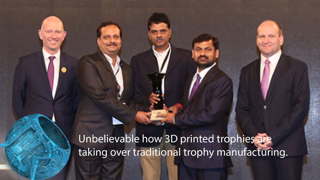 Unbelievable how 3D printed trophies are taking over traditional trophy ...
