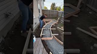 ✨️From Ugly to Unbelievable: Side Yard Transformation! 🤯”#garden #gardening #diy #flowers #plants