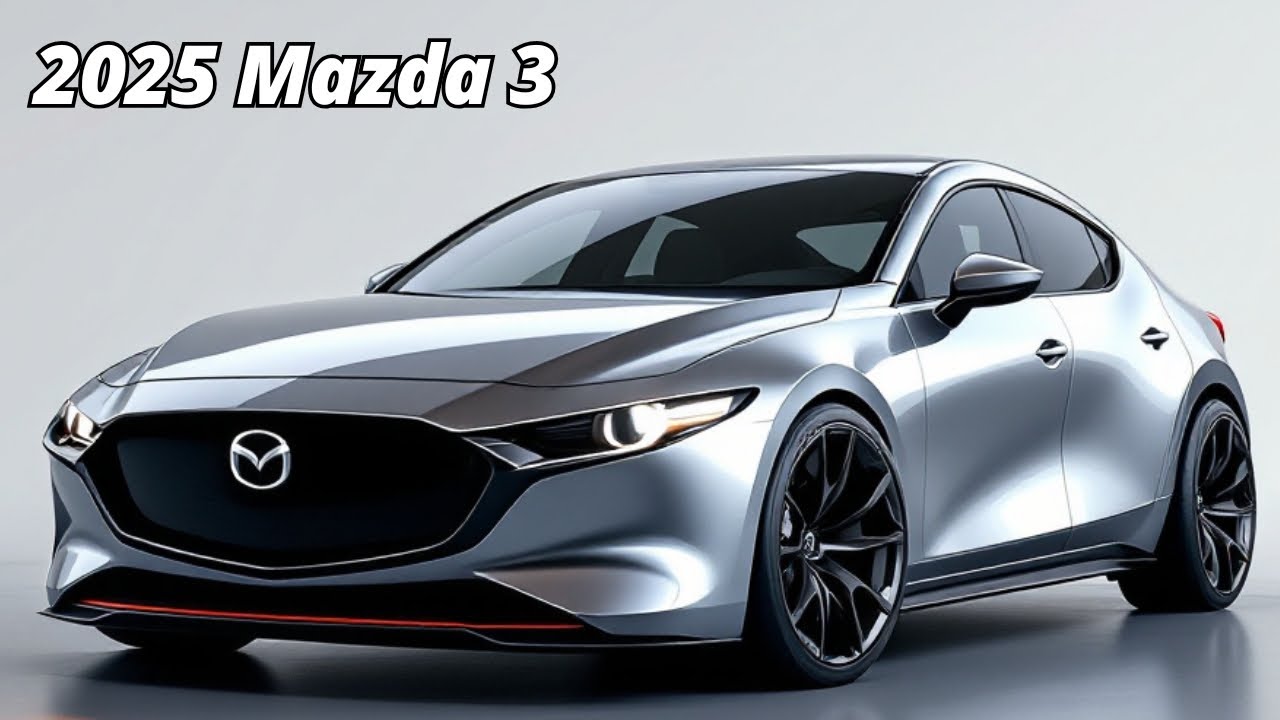 2025 Mazda 3 Turbo Sedan Sport Review | Premium Hybrid Hatchback Manual ...