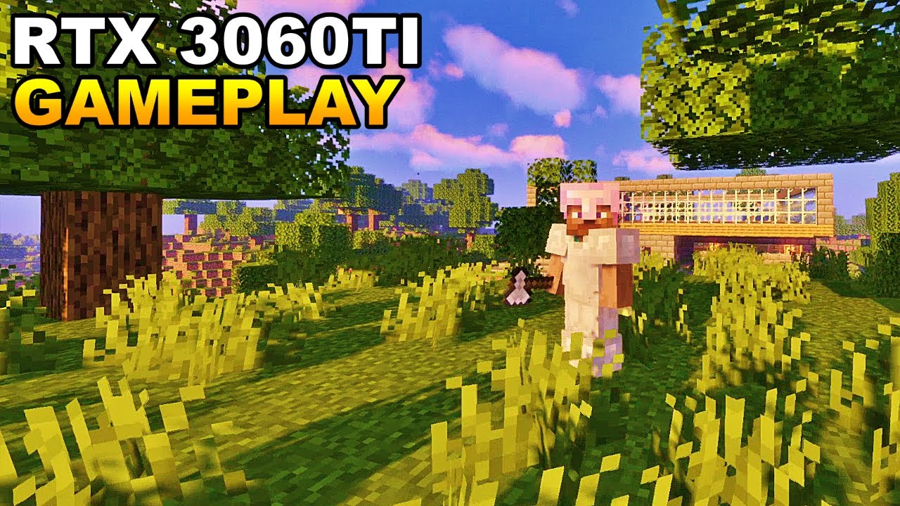 MINECRAFT | RTX 3060 TI | AMD RYZEN 7 5800X GAMEPLAY | 32GB RAM | 4K ...