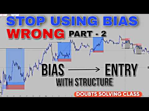 How to Use Bias Properly (Part 2) | Multi-Timeframe Bias, Bias With Structure & Doubts Solving