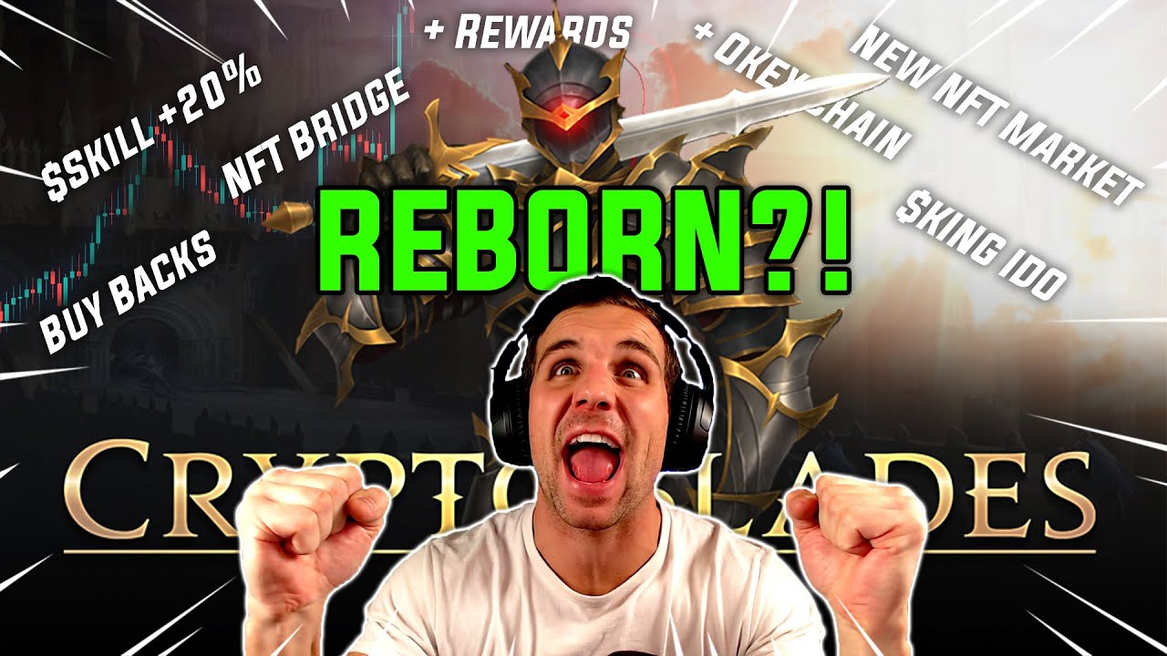 CRYPTO BLADES SAVED?! +Rewards, $SKILL Pump, NFT Bridge, Buybacks ...