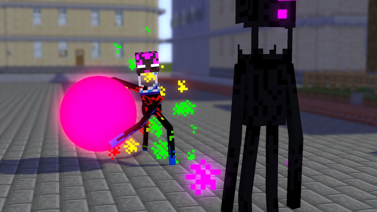 AML-098 vs Enderman - YouTube