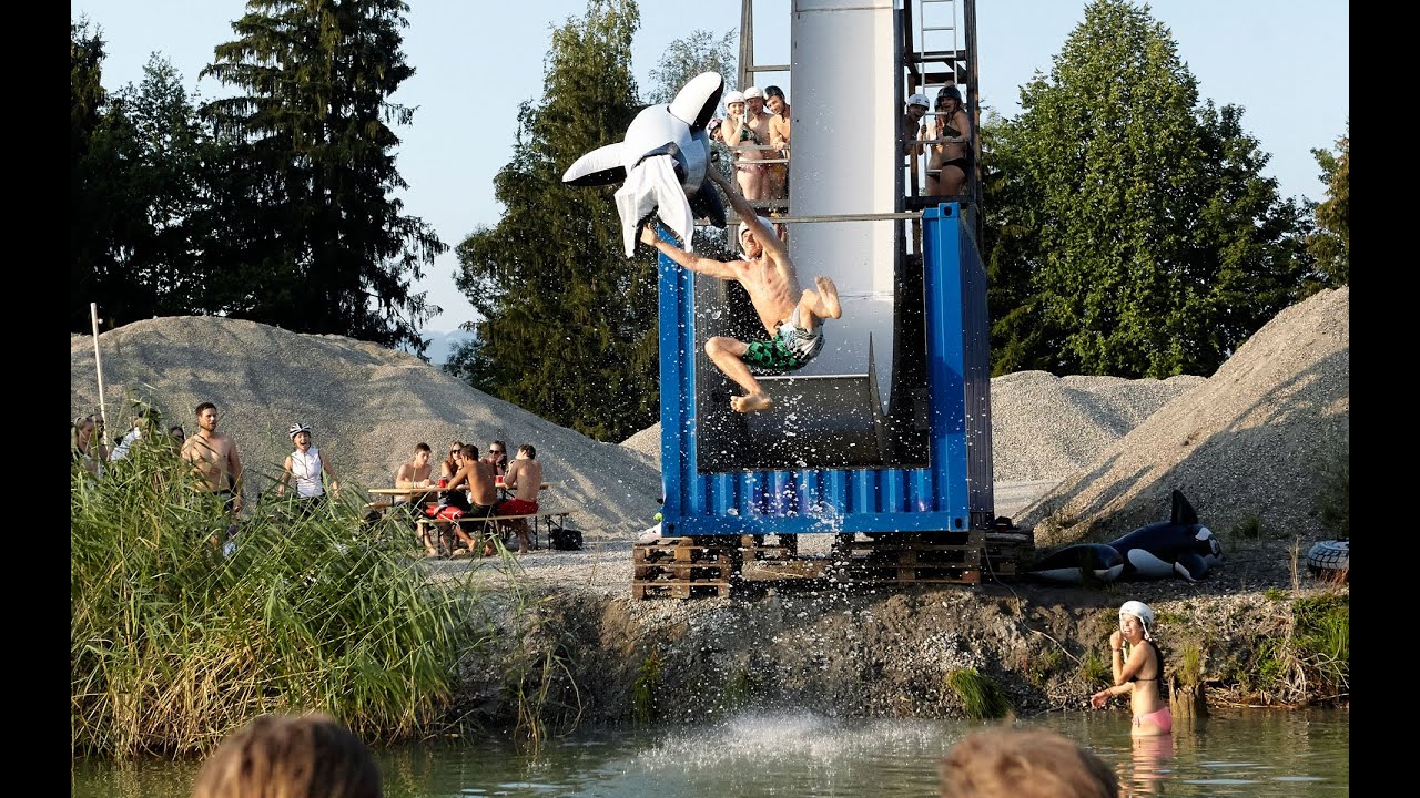 #MMBigAir Water Ramp – Human Launch Container - YouTube