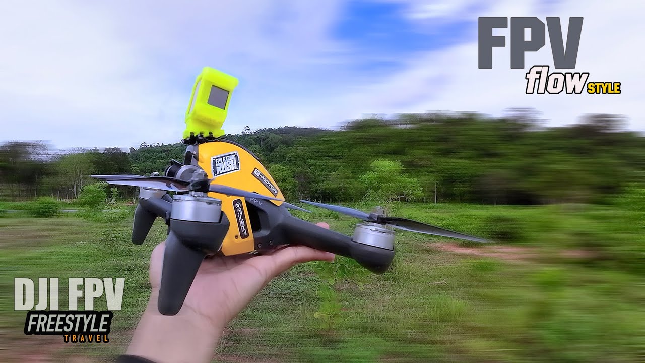 DJI FPV M-MODE FREESTYLE | RATES SETTING | มือใหม่ FPV DRONE BEGINNER ...