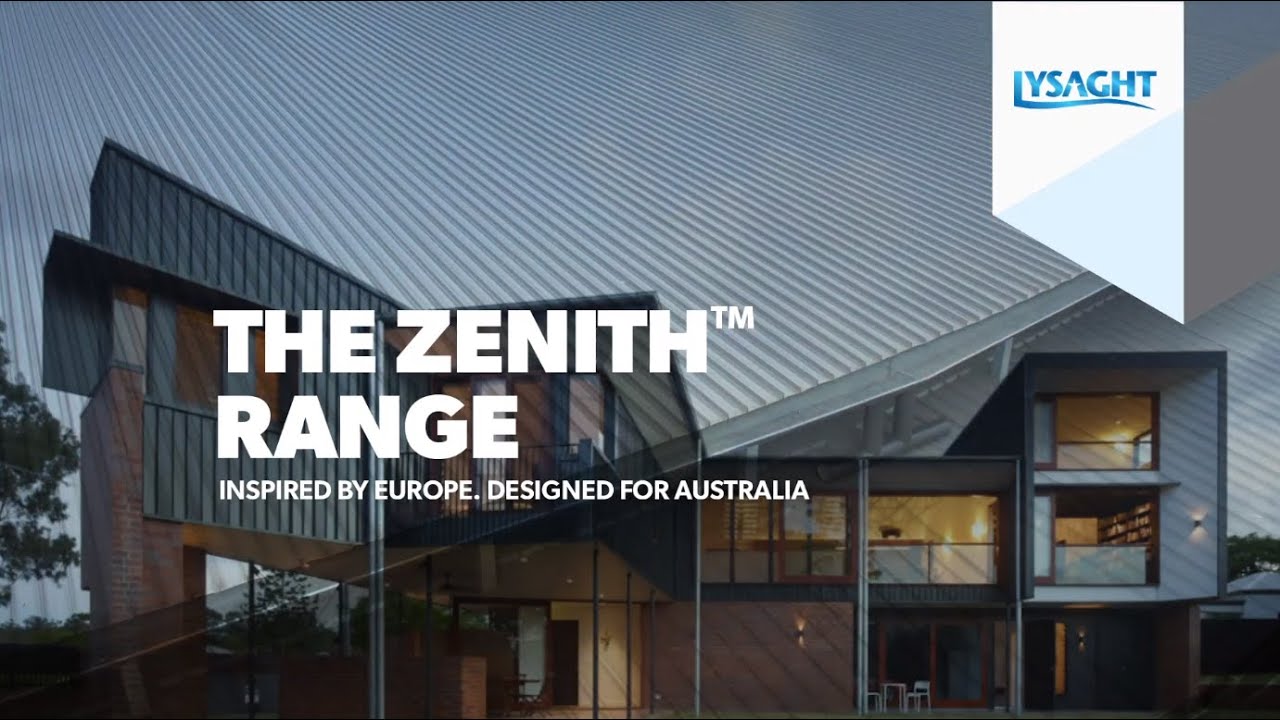 The LYSAGHT ZENITH™ cladding range - YouTube