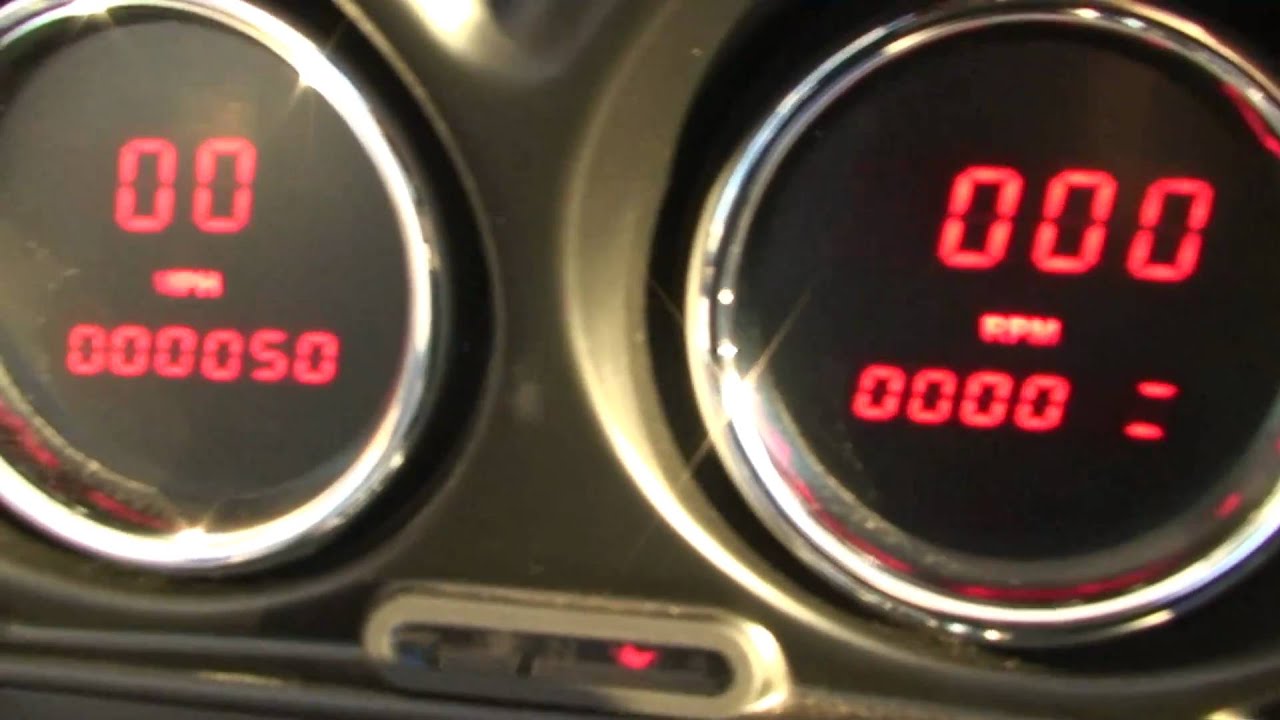 BRAND NEW LED DIGITAL GAUGES FOR HARLEY DAVIDSON - YouTube