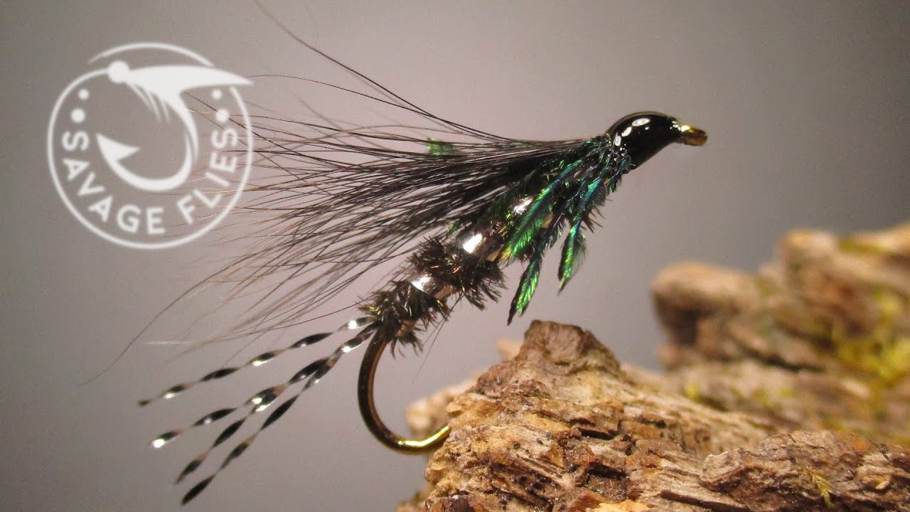 Fly Tying Chad's Crow Fly (AP Nymph or Wet Pattern) - YouTube