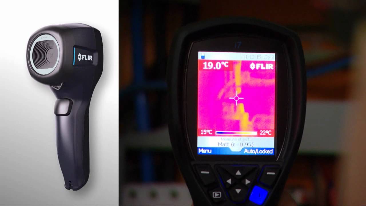 FLIR i-Series Thermal Imaging Cameras - YouTube