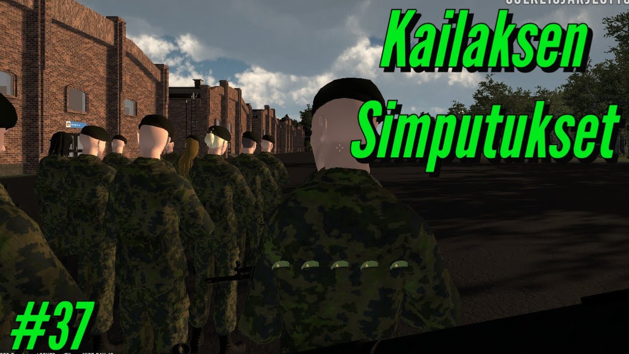 Finnish Army Simulator | KAILAKSEN SIMPUTUS SULKEISET! #37 - YouTube