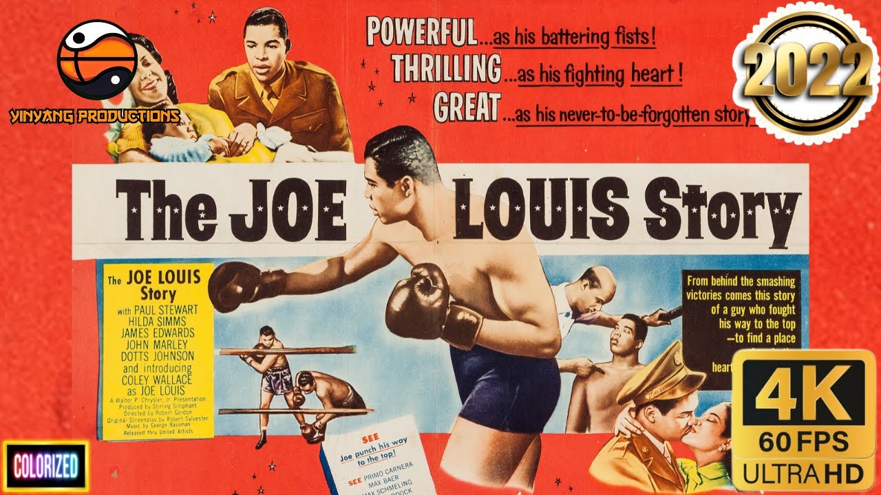 The Joe Louis Story (1953) (Colorized,4K,60FPS) Cult Classic (2022 ...