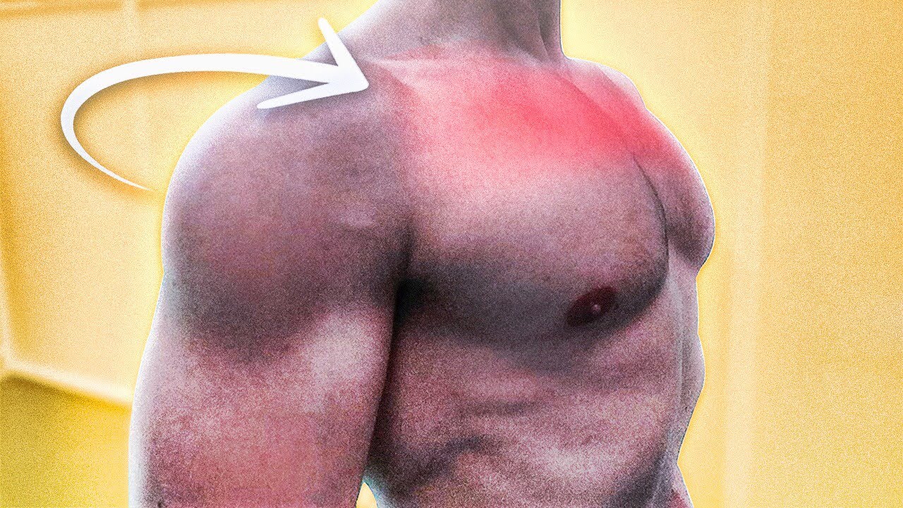 ASÍ MEJORÉ MI PARTE ALTA DEL PECHO!! *esconde tus clavículas* - YouTube