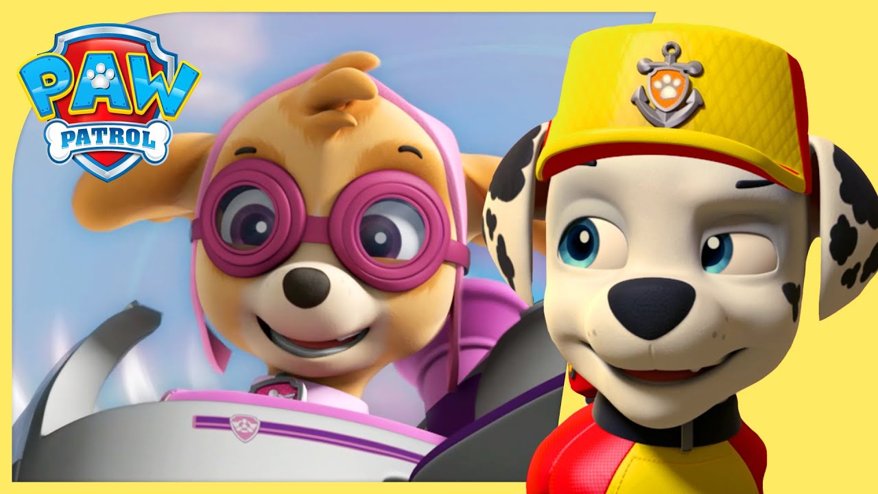 Marshall And Skye Rescue Knights And More Episodes Paw Patrol 7624