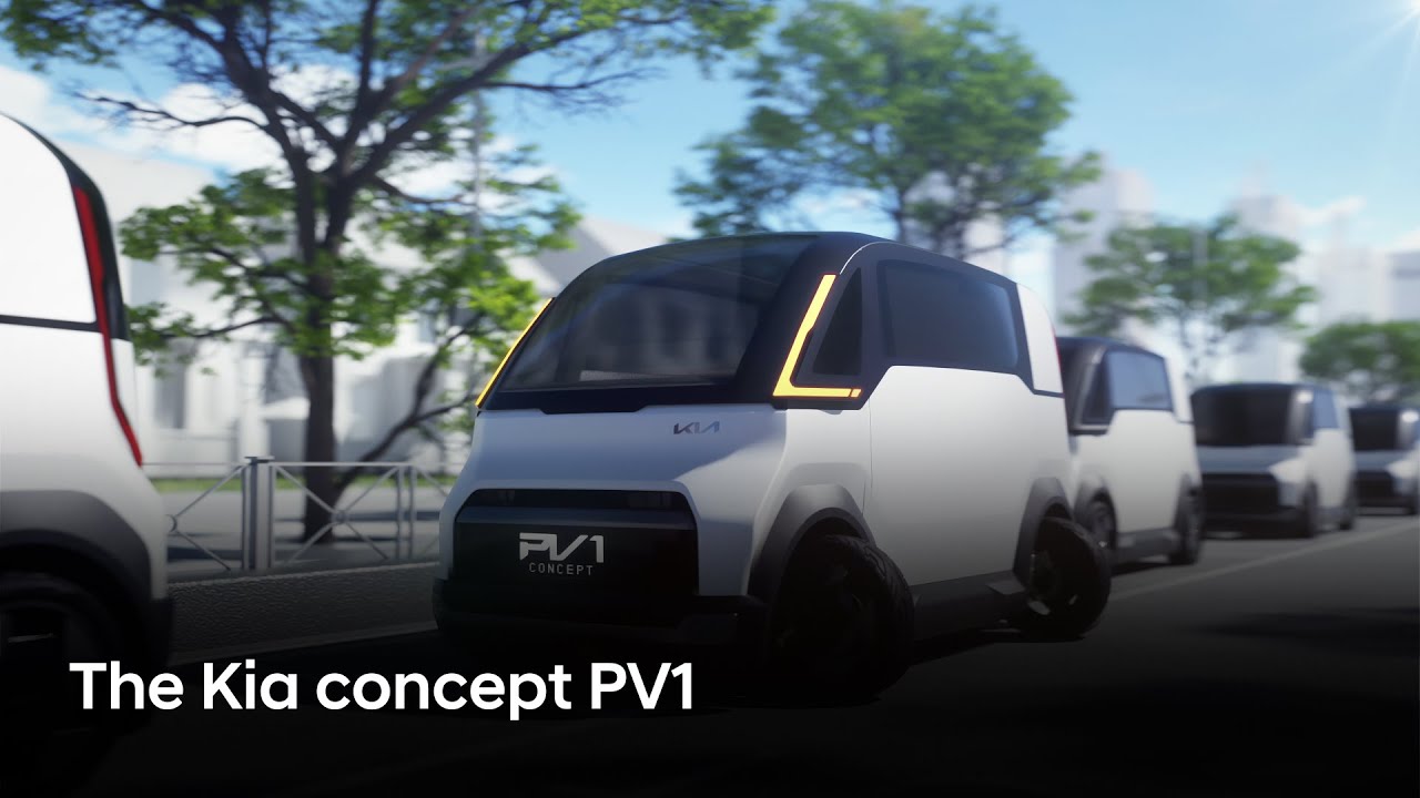 The Kia concept PV1ㅣCES 2024 | Kia - YouTube