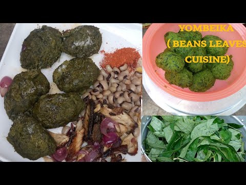 BEAN LEAVES CUISINE (YOMBEIKA) FROM NORTHERN GHANA - YouTube