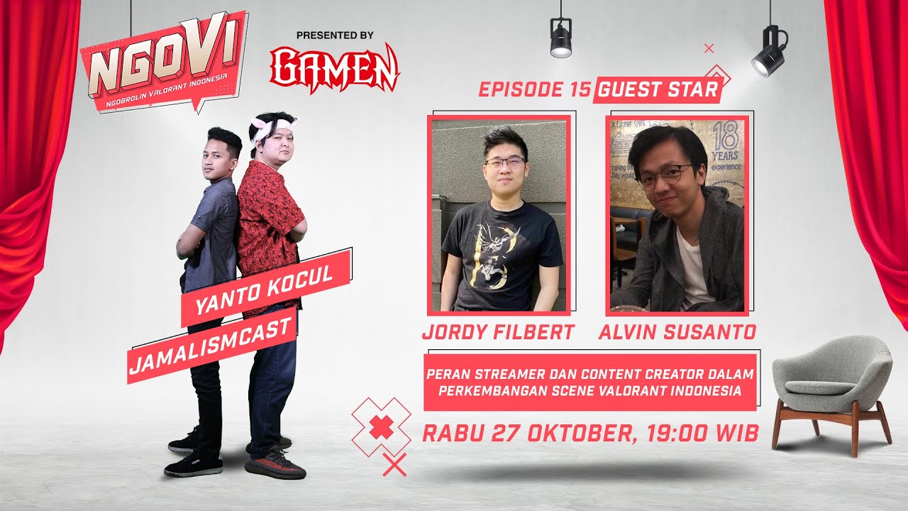 NGOVI WITH ALVIN SUSANTO, JORDY FILBERT | PERAN KONTEN KREATOR DALAM ...
