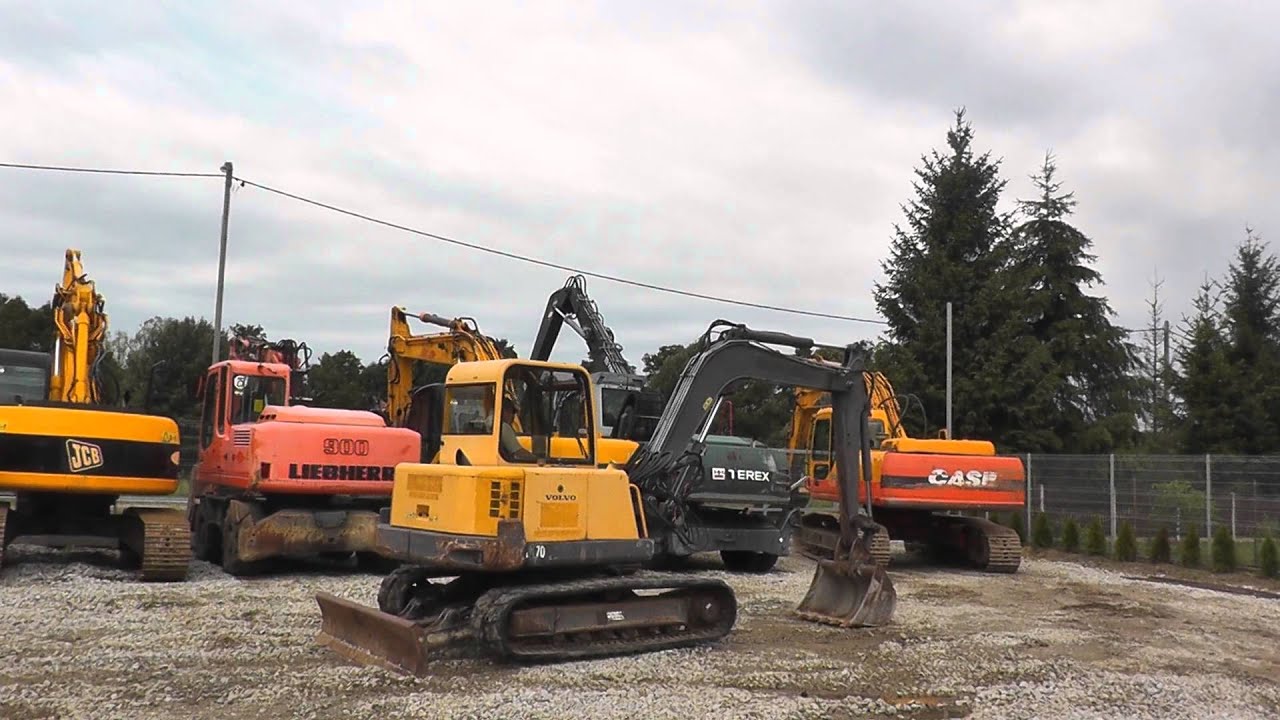 VOLVO EC70 2003Y WWW KMRENT PL MILICZ +48 663560322 - YouTube