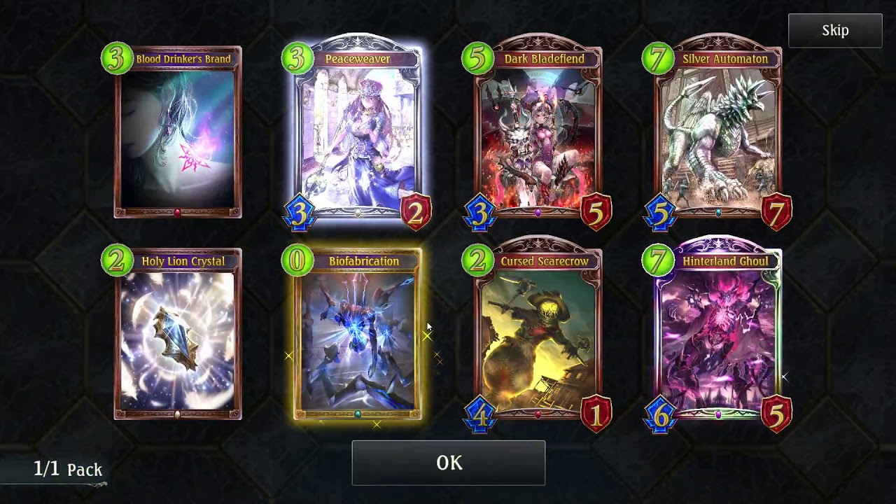 [Shadowverse]【Cards】+6 Pack Opening Legendary Card Pack & Starforged ...