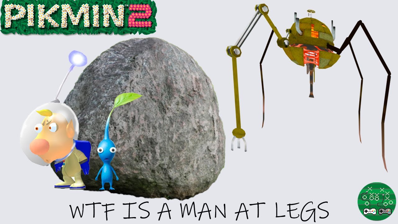 WHAT THE HECK IS A MAN AT LEGS | Pikmin 2 - YouTube