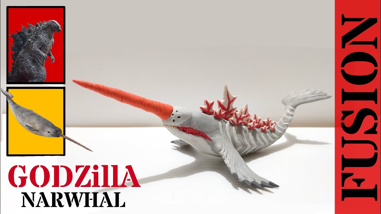 Godzilla2021 Fusion Narwhal : StopMotion - YouTube