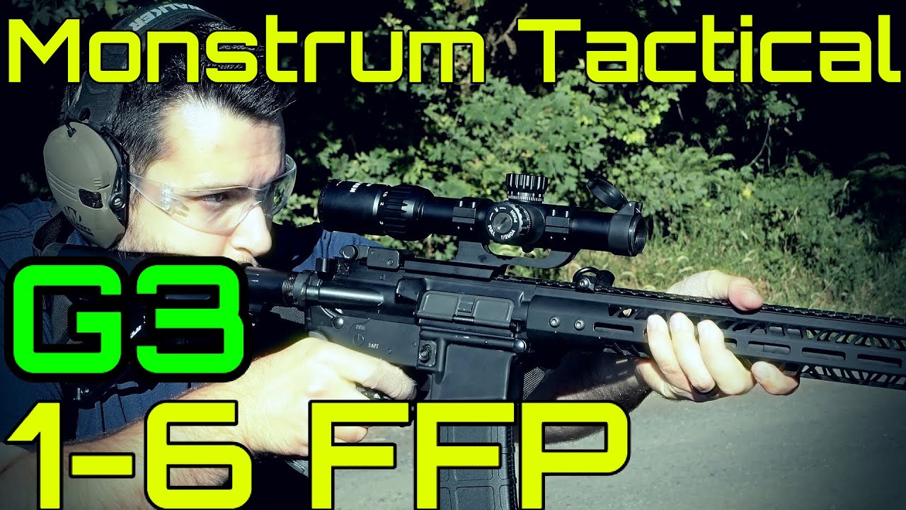 Monstrum Tactical 1-6x G3 FFP Review - Best Budget Scope Under $200 ...