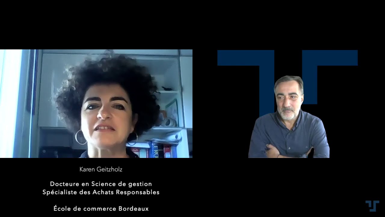 Interview de Karen Geitzholz : Hackathon, Enchères inversées - 01/12/2020 - YouTube