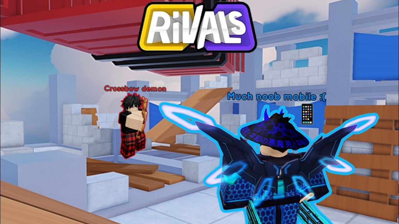 1v1ing one of the BEST crossbow DEMONS in Rivals @DaRealVitals | Game ...